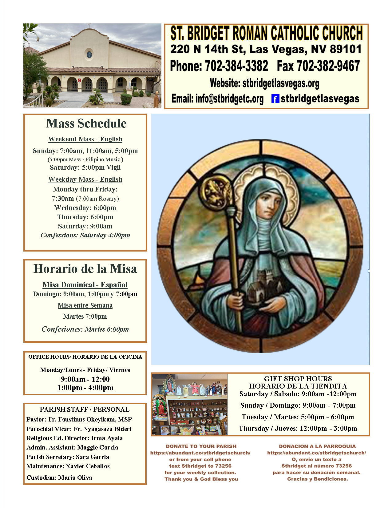 St. Bridget Catholic Church - Las Vegas, NV